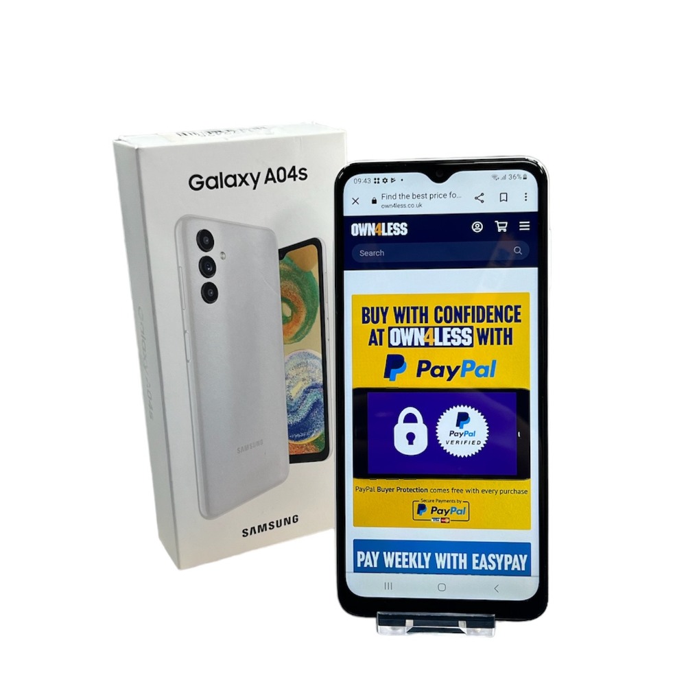 Pre-owned Samsung Galaxy A04s (32GB) Unlocked, B - Own4Less